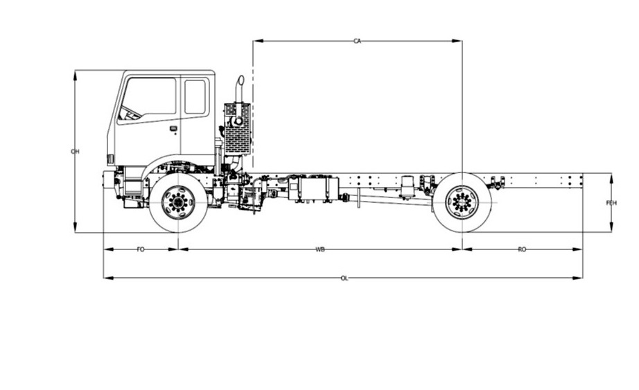 Truck Chassis Diagram