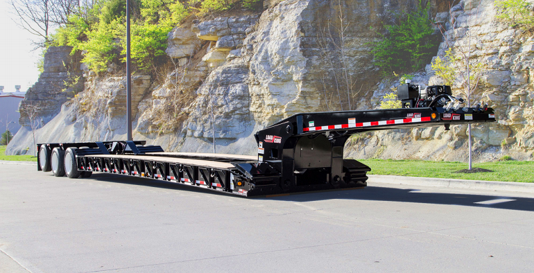 Load King reveals new 60-ton lowboy trailer | Trailer Body Builders