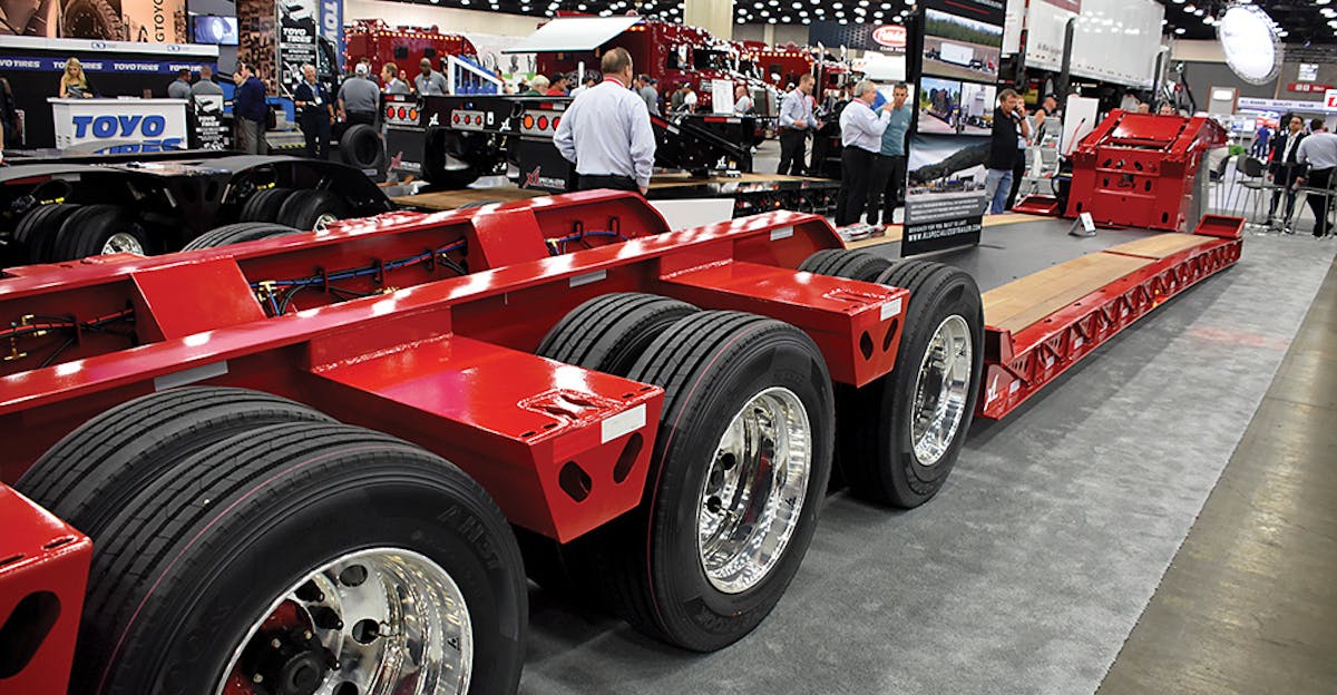 XL Specialized displays latest low-profile trailers | Trailer Body Builders