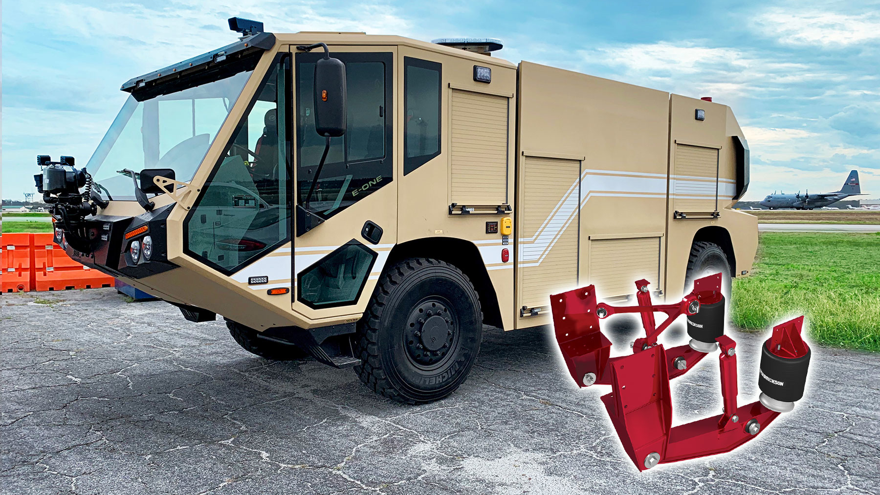 Hendrickson, E-ONE collaborate on vehicle for US Air Force | Trailer ...