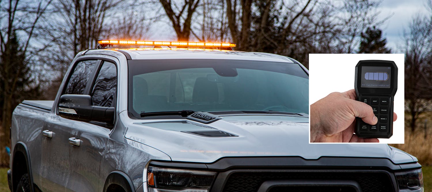 48-INCH LED LIGHT BAR WITH WIRELESS CONTROLLER | Trailer Body Builders