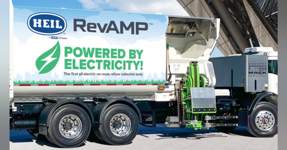 Heil introduces RevAMP electric refuse collection body | Trailer Body ... Heil introduces RevAMP electric refuse collection body | Trailer Body ...