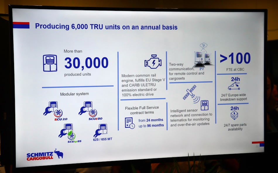 Utility Trailer delivers Schmitz Cargobull reefer units to U.S. in new ...