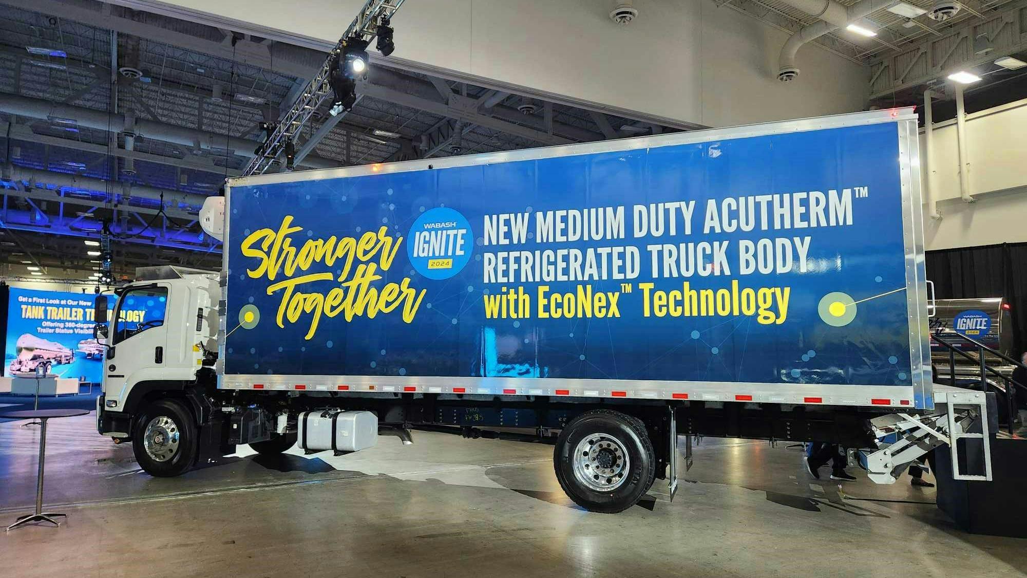 Wabash unveils Acutherm reefer body with EcoNex | Trailer Body Builders