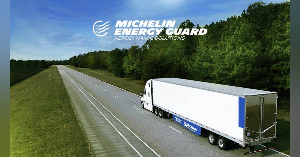 Michelin Trailer Aerodynamics Partner On Distribution Trailer Body