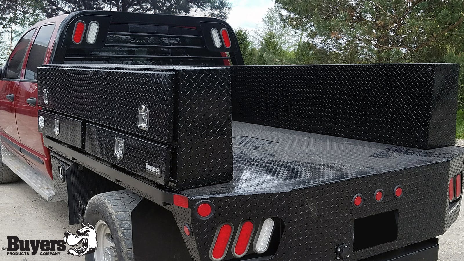 Diamond Tread Aluminum Pick-Up Truck Contractor Tool Boxes | Trailer ...